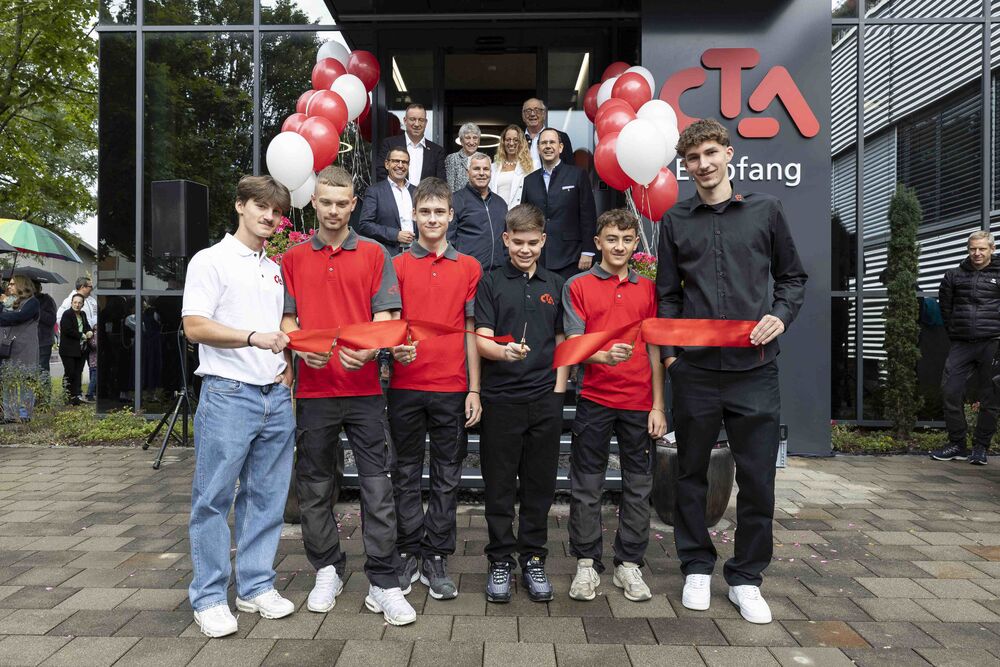 Eröffnungsfeier bei der CTA AG | Gebäudetechnik