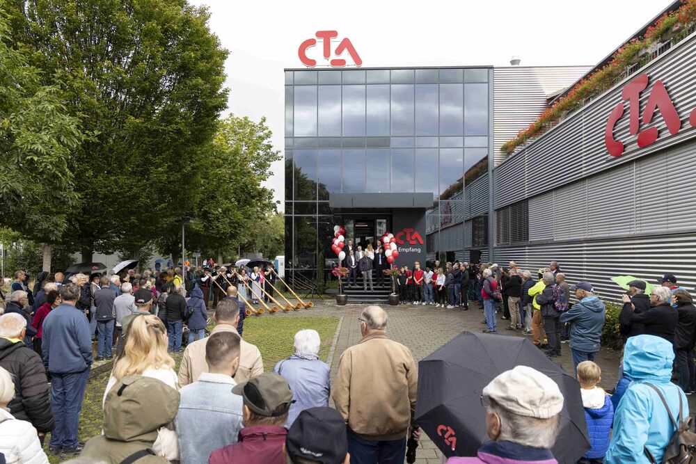 Eröffnungsfeier bei der CTA AG | Gebäudetechnik